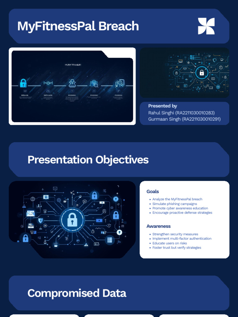 Presentation - MyFitnessPal Breach | PDF | Security | Computer Security