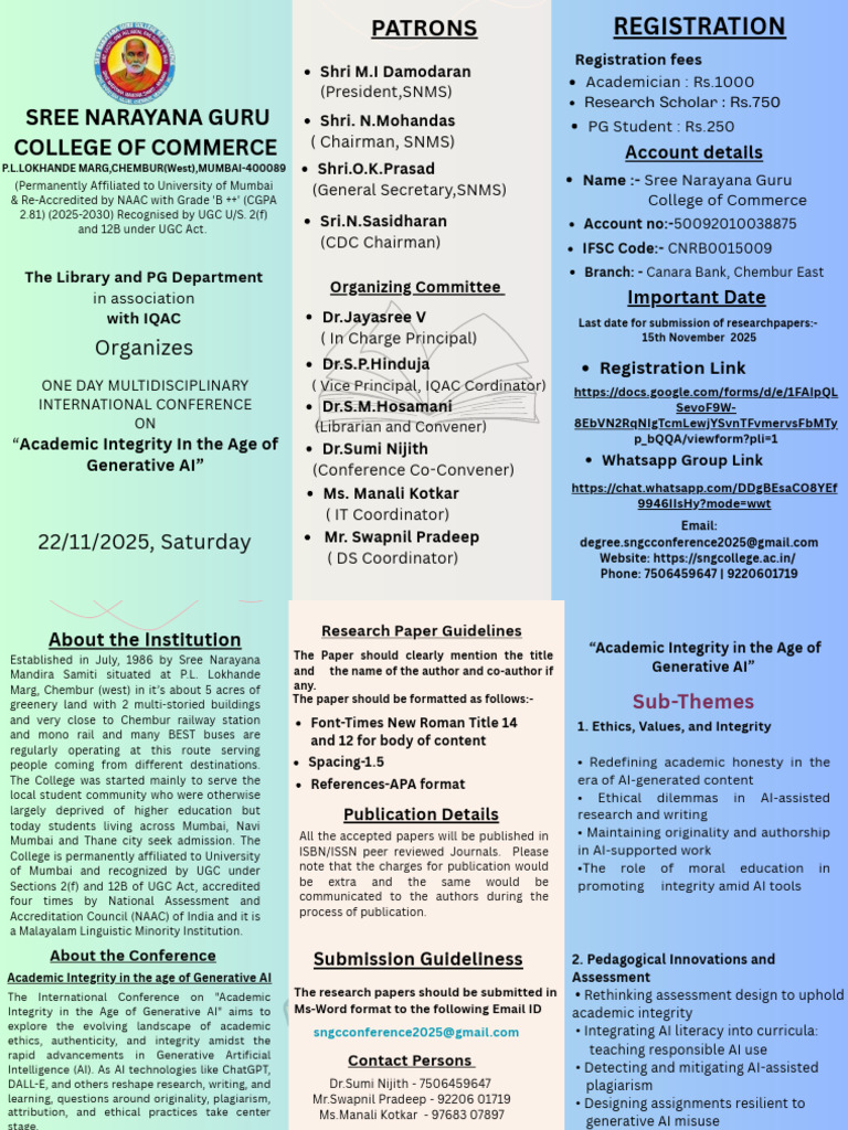 International Conference 2025 | PDF | Artificial Intelligence | Intelligence (AI) & Semantics