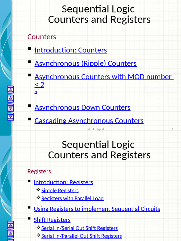 Kuliah11 Teknik Digital BA | PDF | Electrical Engineering | Digital ...