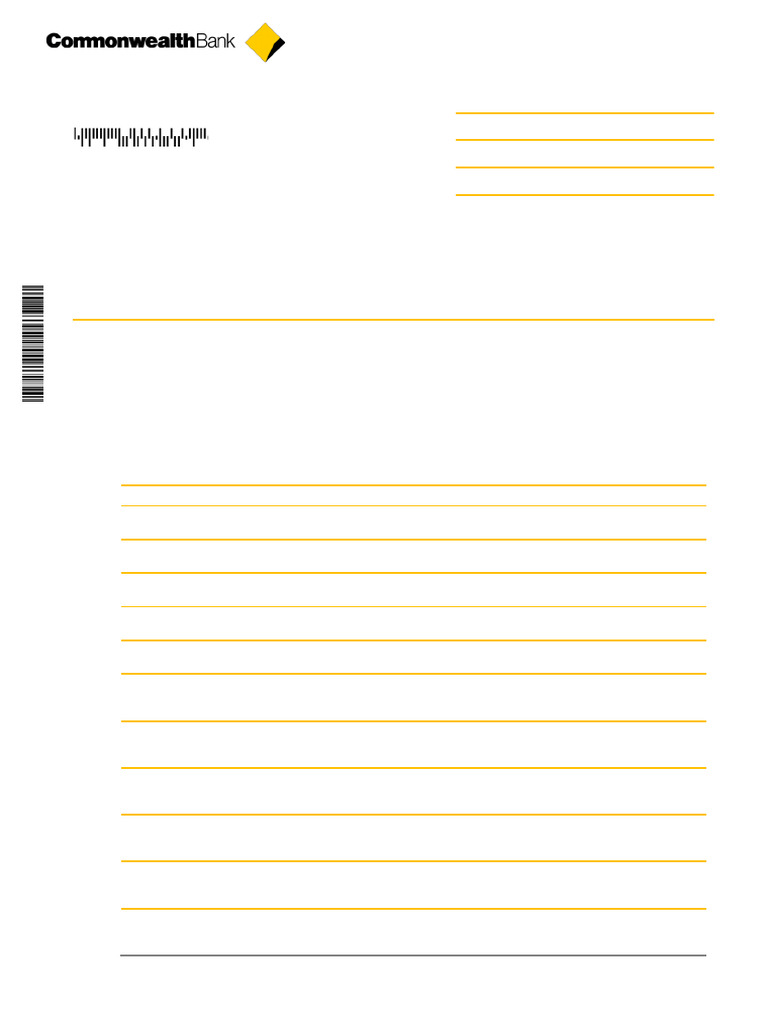 Commonweath Bank Statement | PDF | Debit Card | Banks