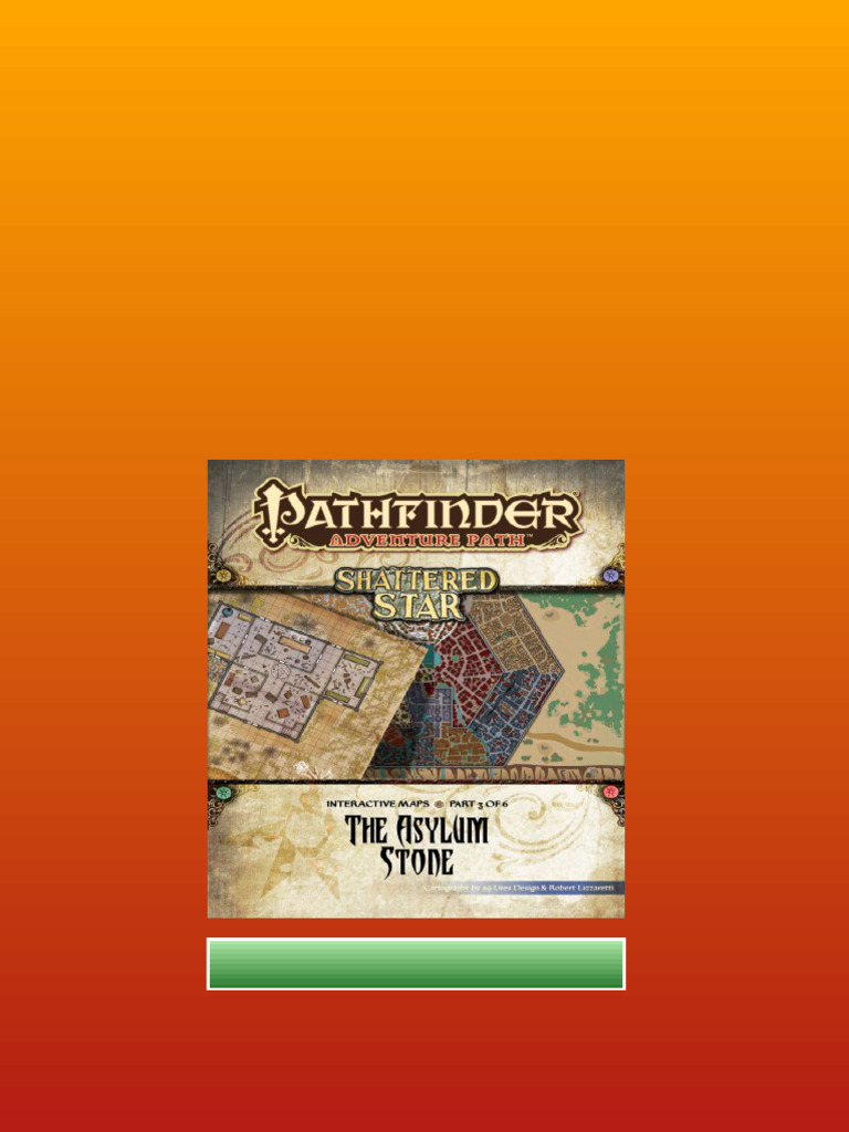 Pathfinder Adventure Path 63 The Asylum Stone Shattered Star 3 Of 6 ...
