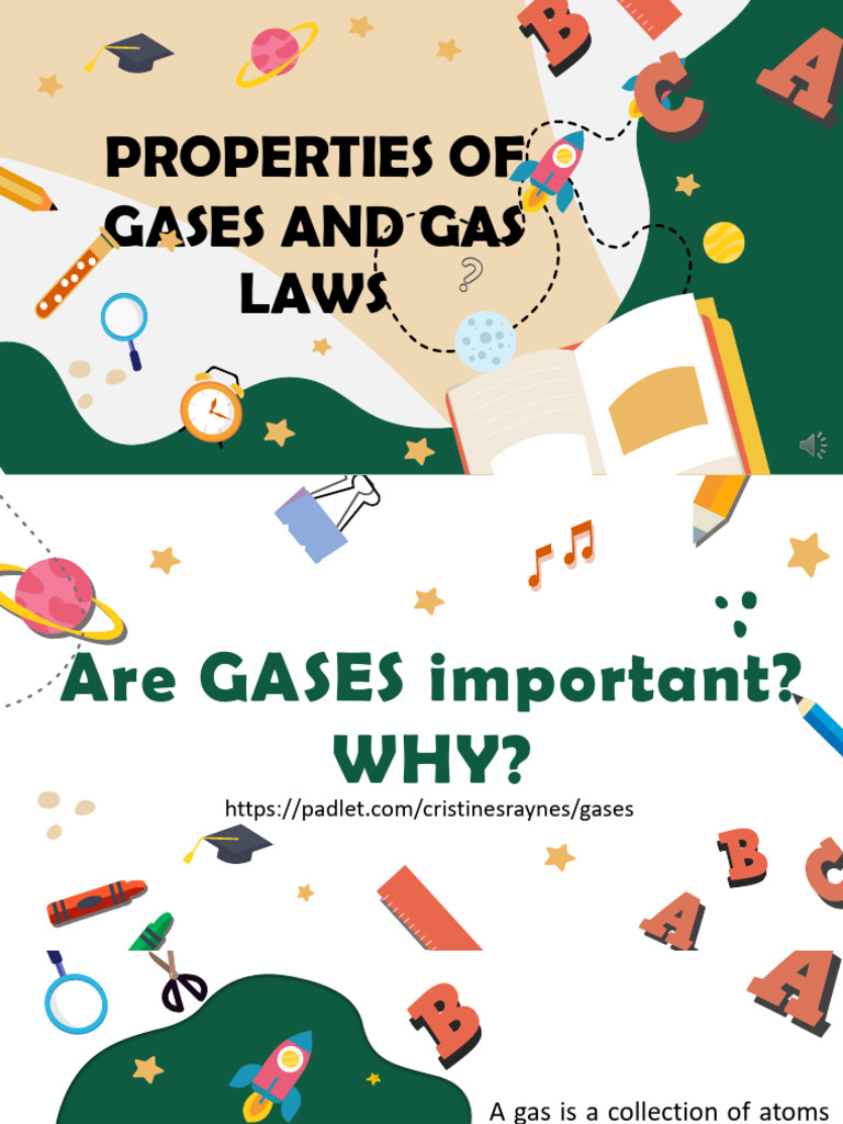 Properties of Gases and Gas Law | PDF | Pascal (Unit) | Pressure