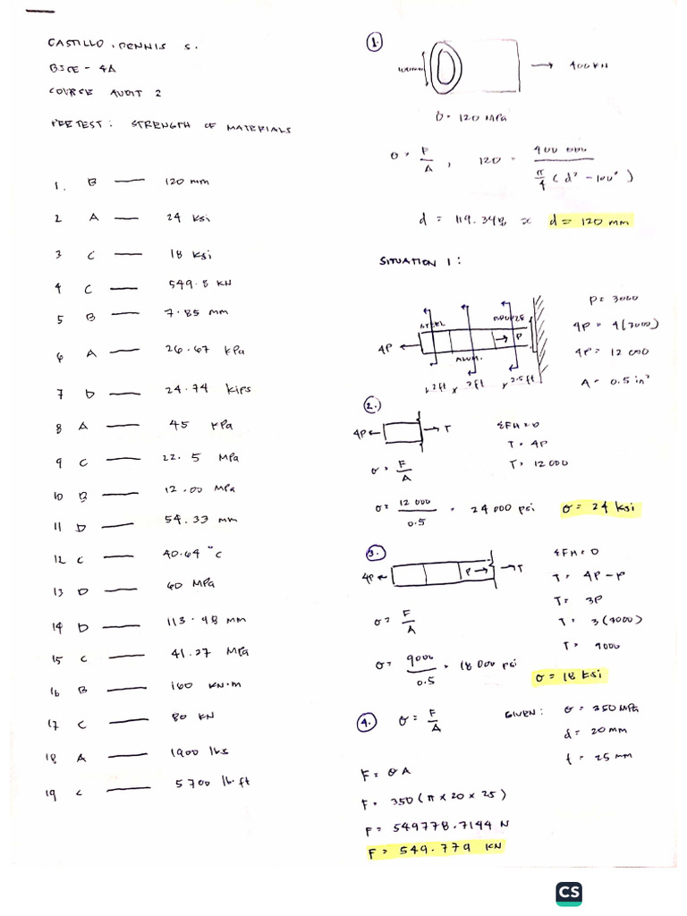 Pre Testpost Test Strema | PDF