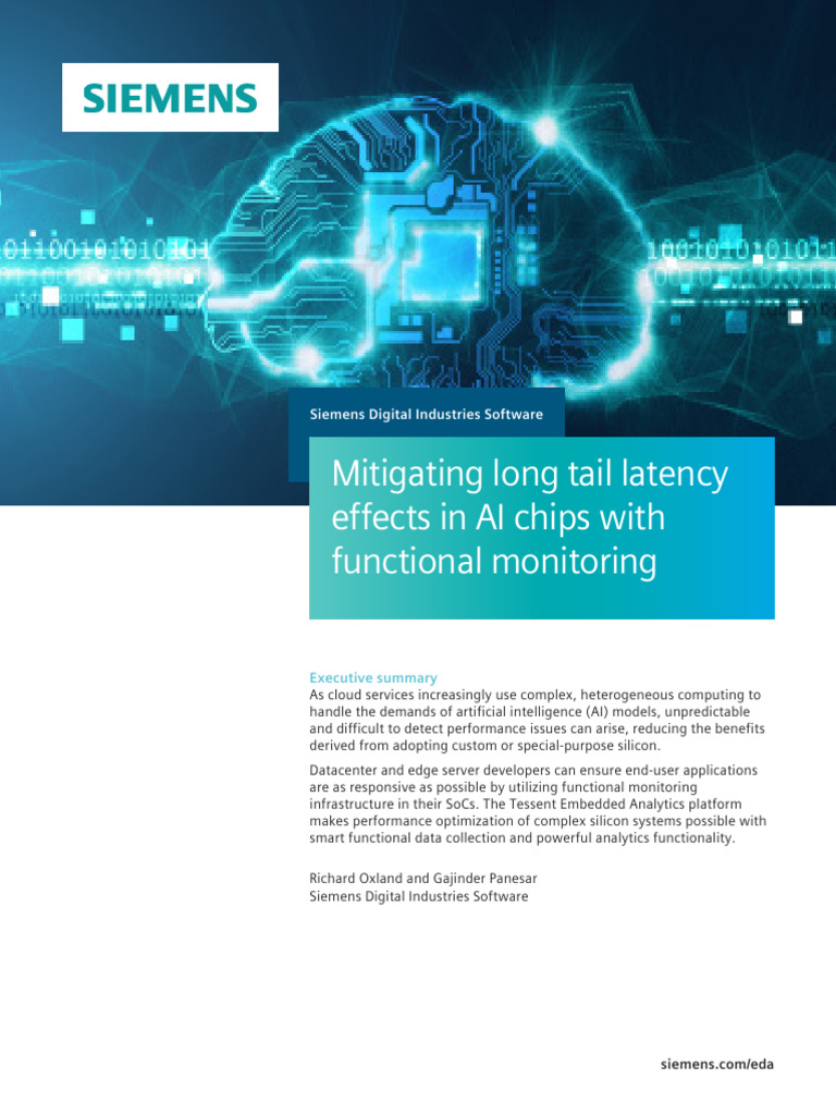 UL-004873-WP-C Long Tail Latencies in Hyperscale AI Applications | PDF ...