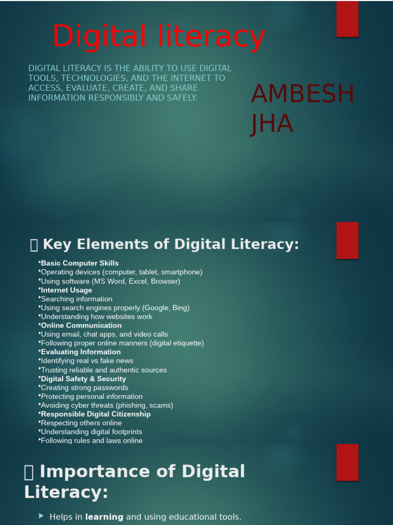 Digital Literacy | PDF | Machine Learning | Artificial Intelligence