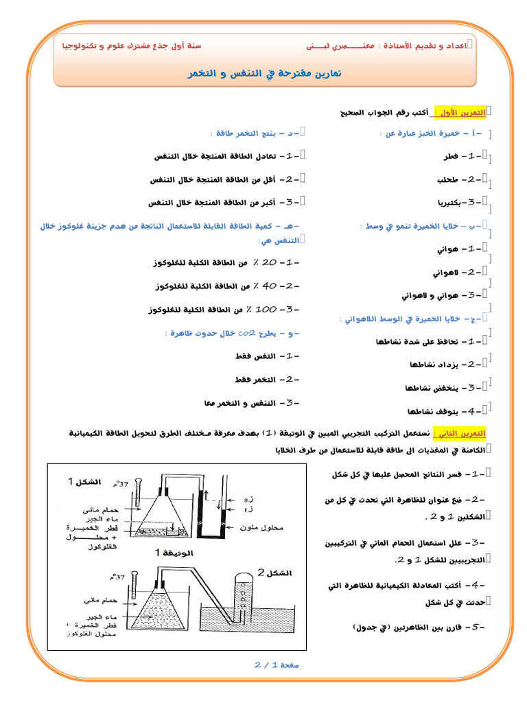 Dzexams Docs 1as 904481 | PDF