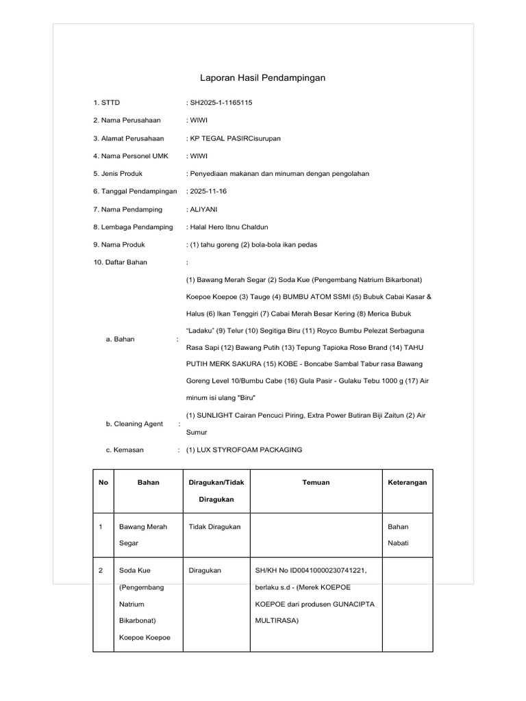 SH2025-1-1165115 laporan wiwi | PDF