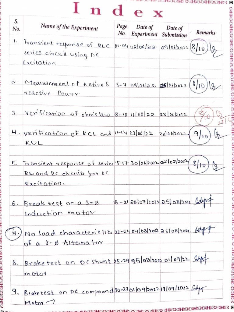 BEE Lab Manual Full Book | PDF