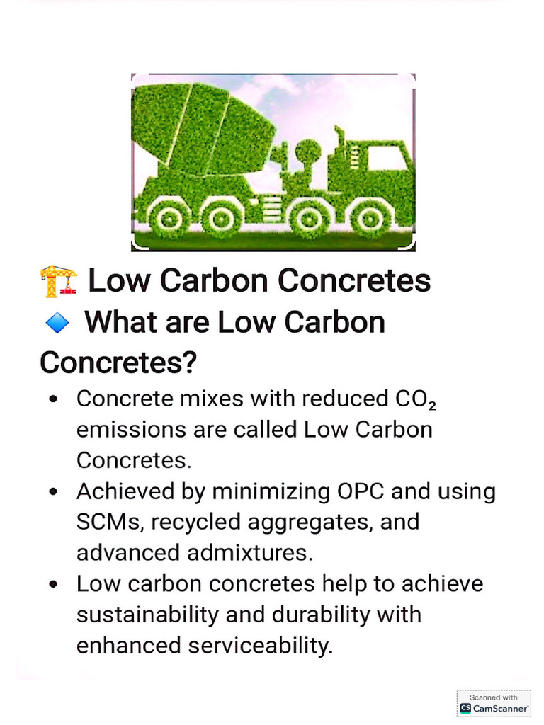 Eco Friendly Concrete | PDF