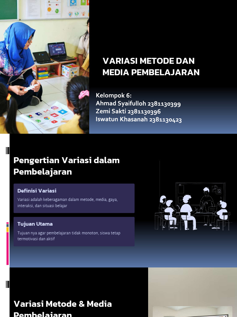 Variasi Metode Dan Media Pembelajarann | PDF