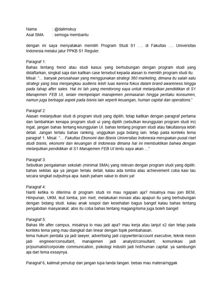 Struktur Essay (1) | PDF