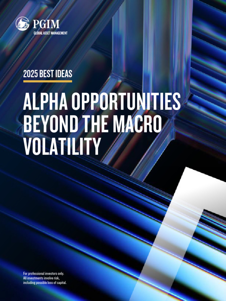 PGIM Annual Best Ideas 0125 | PDF | Financial Risk | Private Equity