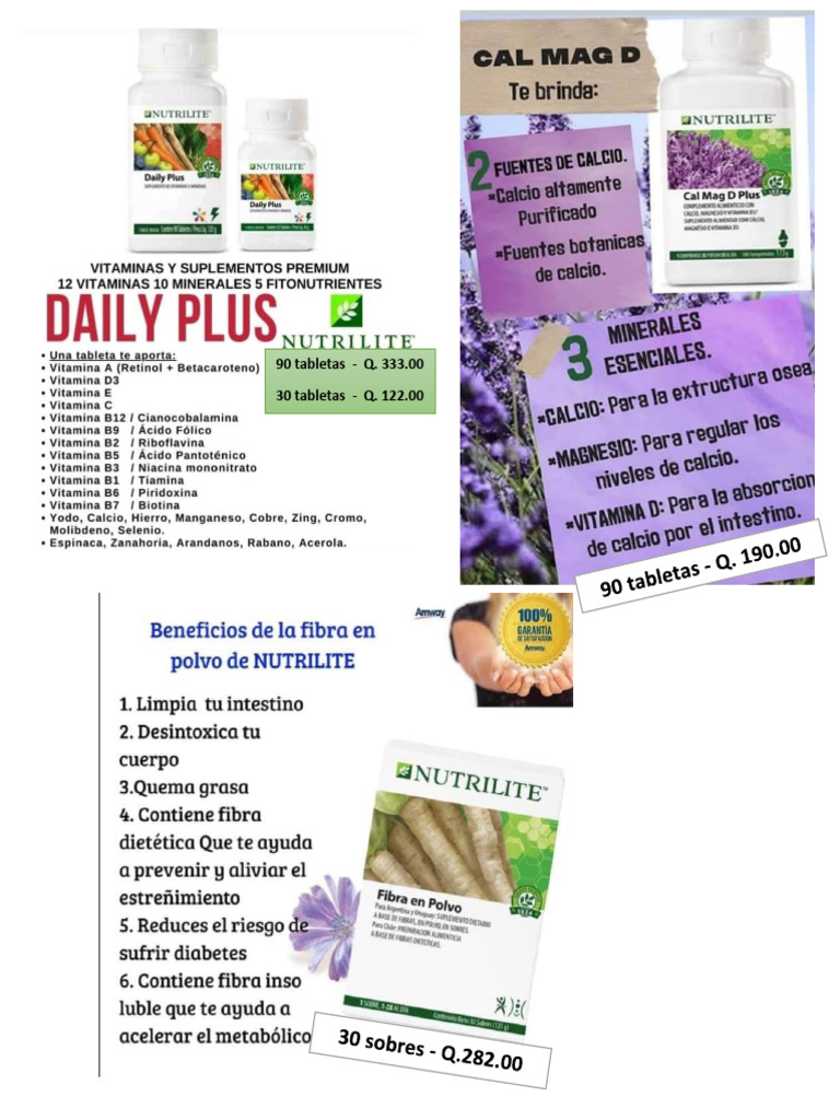catalogo digital nutrilite | PDF | gordo