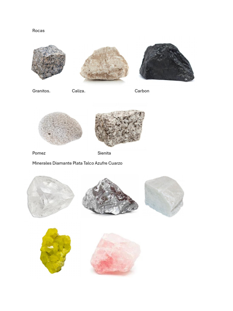 Rocas y Minerales | PDF