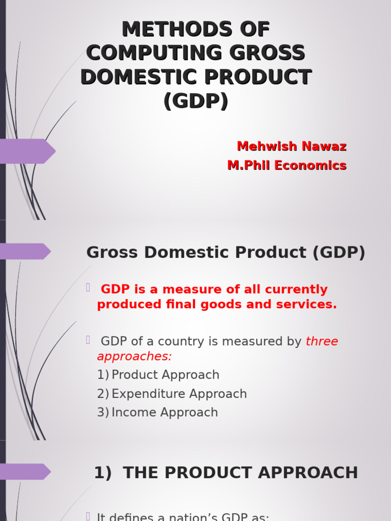 4. GDP Measurement | PDF | Gross Domestic Product | Consumption (Economics)