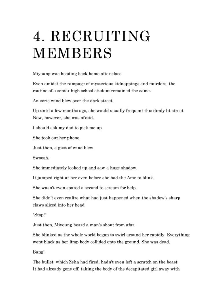 4 - Recruiting Members | PDF