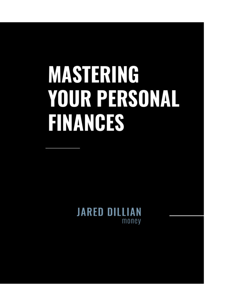 Master Personal Finances Effectively | PDF | Debt | Interest