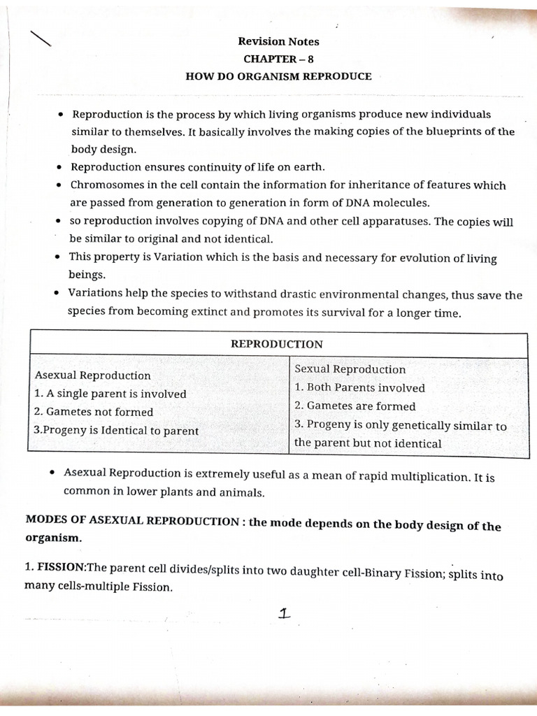 How Do Organisms Reproduce | PDF