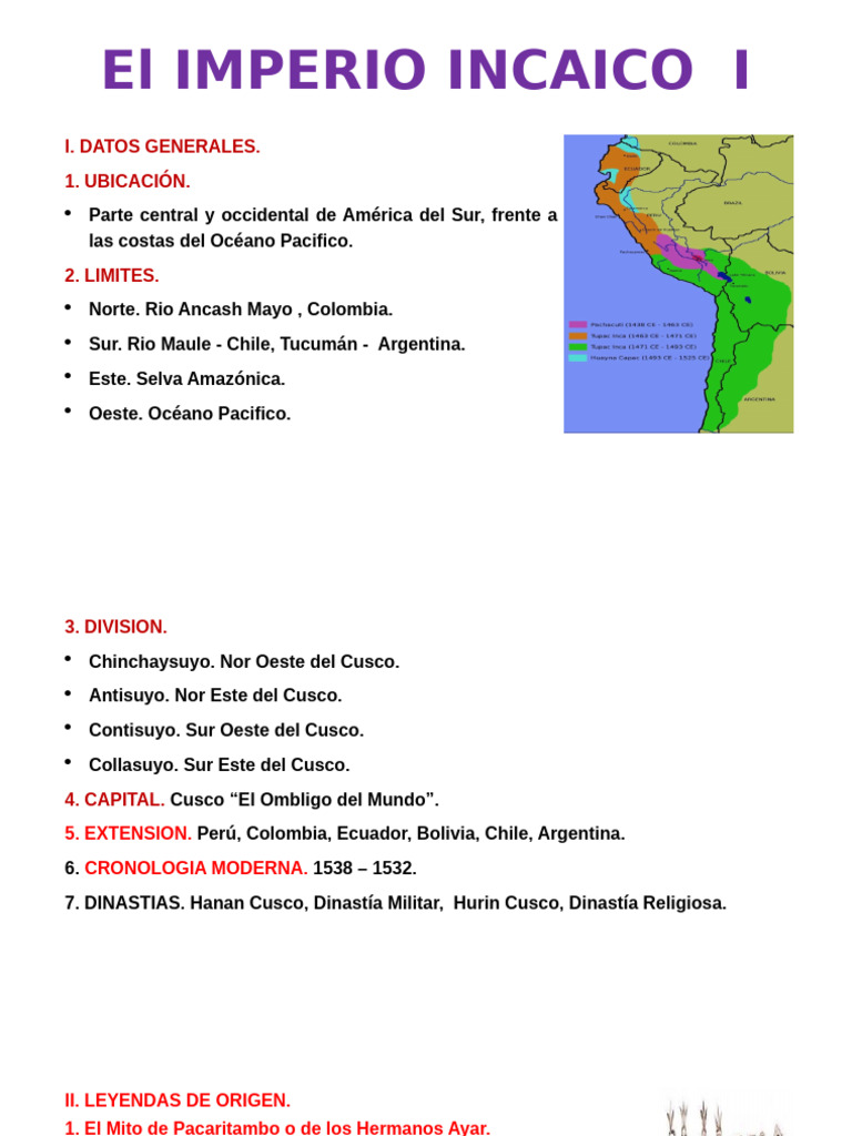 Clase 4.1 Imperio Incaico I | PDF | Imperio Inca