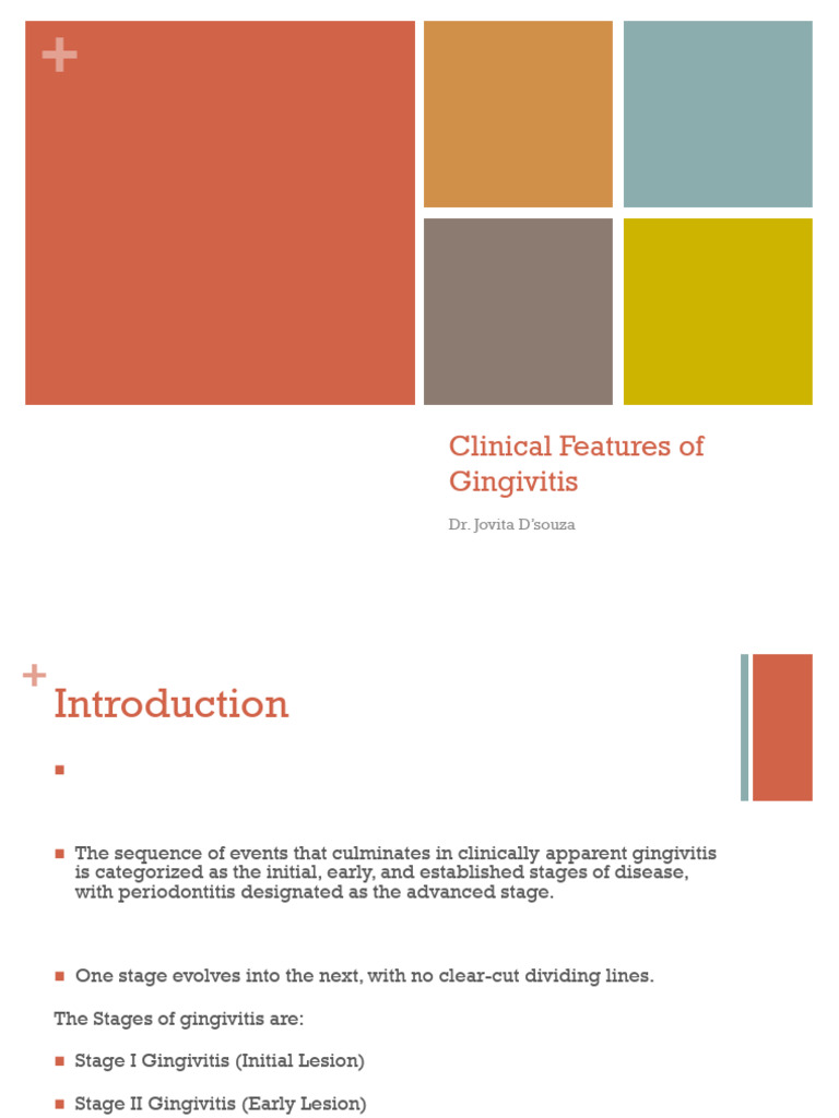 Clinical Features of Gingivitis Explained | PDF | Medical Specialties ...