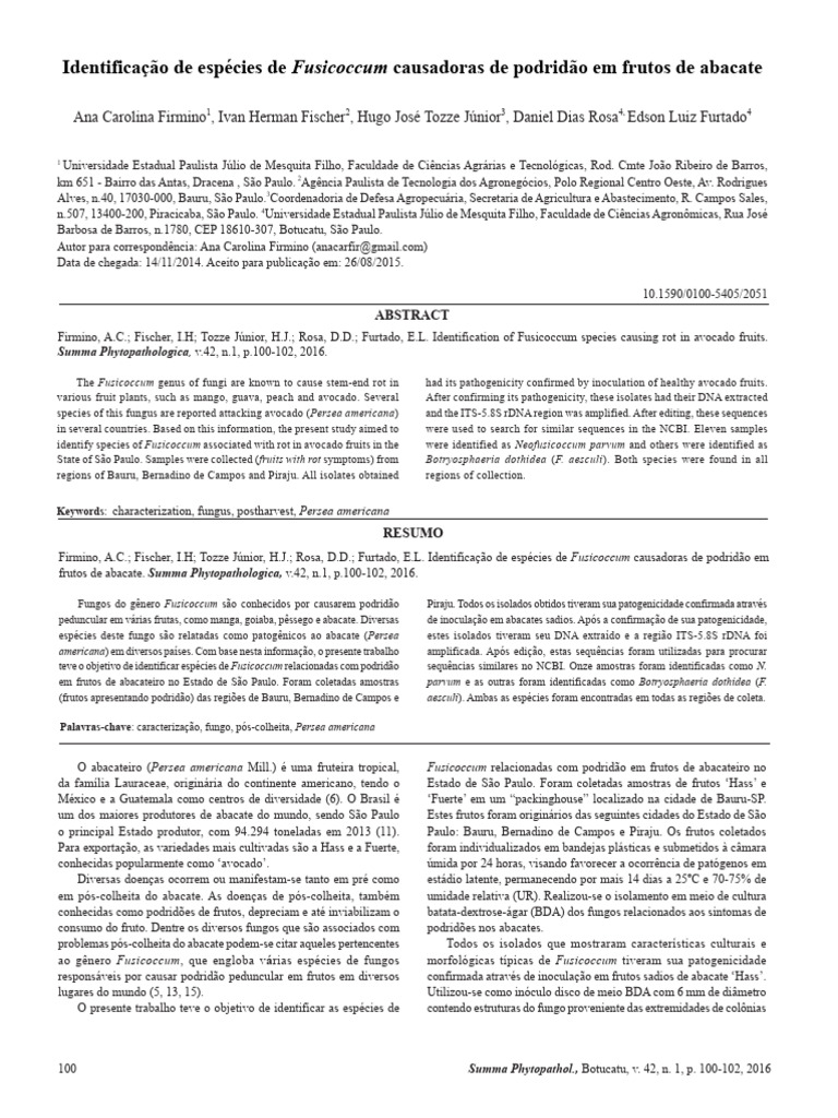 Pendu Cular | PDF | Biologia