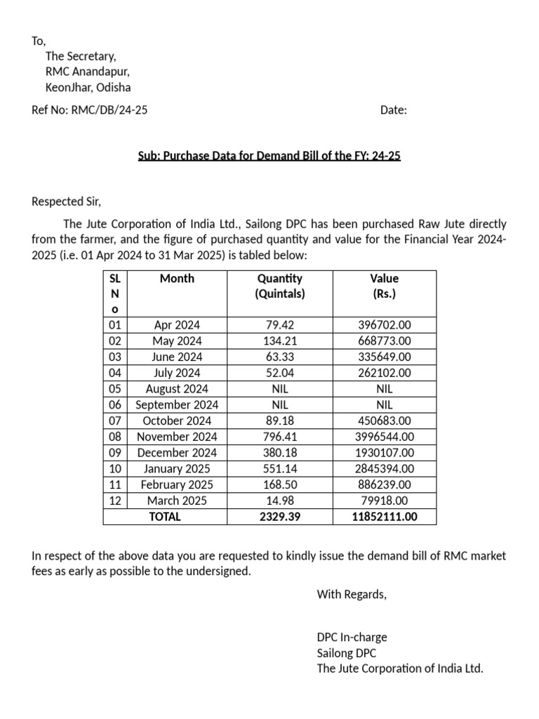 RMc Letter | PDF