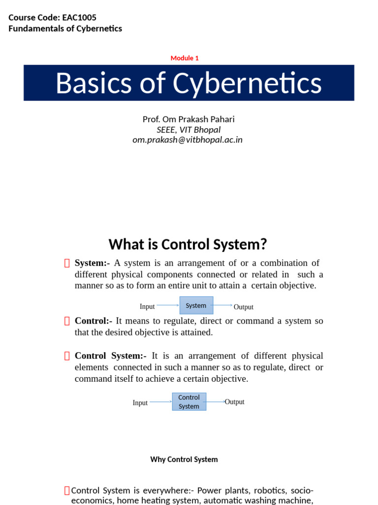 Module 2 | PDF | Control Theory | Applied Mathematics