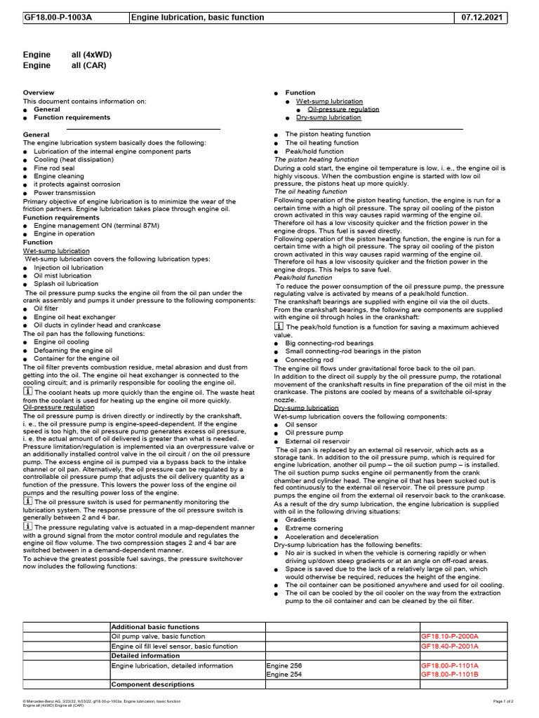 Engine Lubrication System Overview | PDF | Motor Oil | Pump