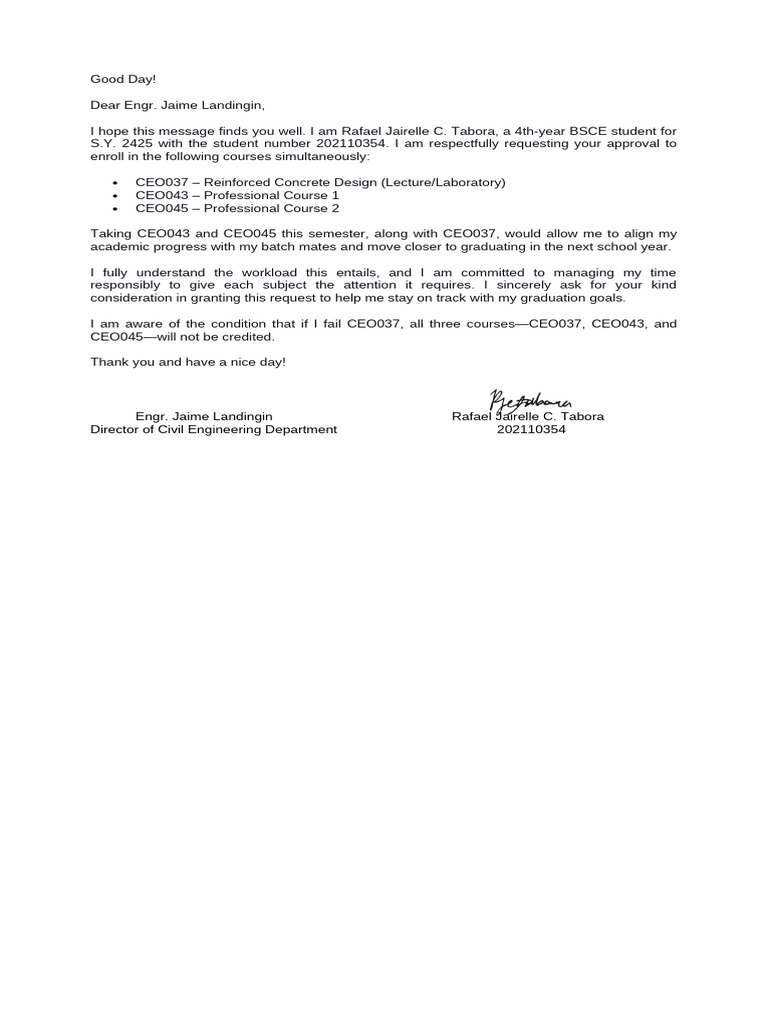 Tabora - Simultaneous Petition | PDF