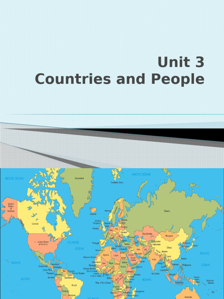 3-Unit 11 Countries and People | PDF