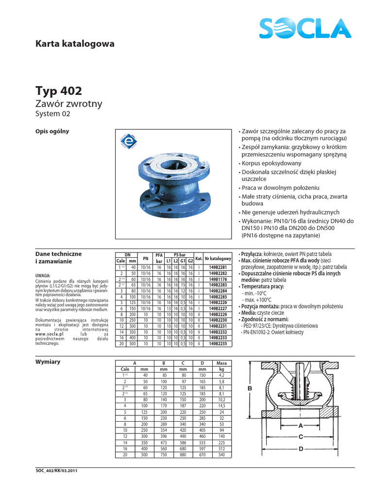 SOCLA pl402 - v2 | PDF
