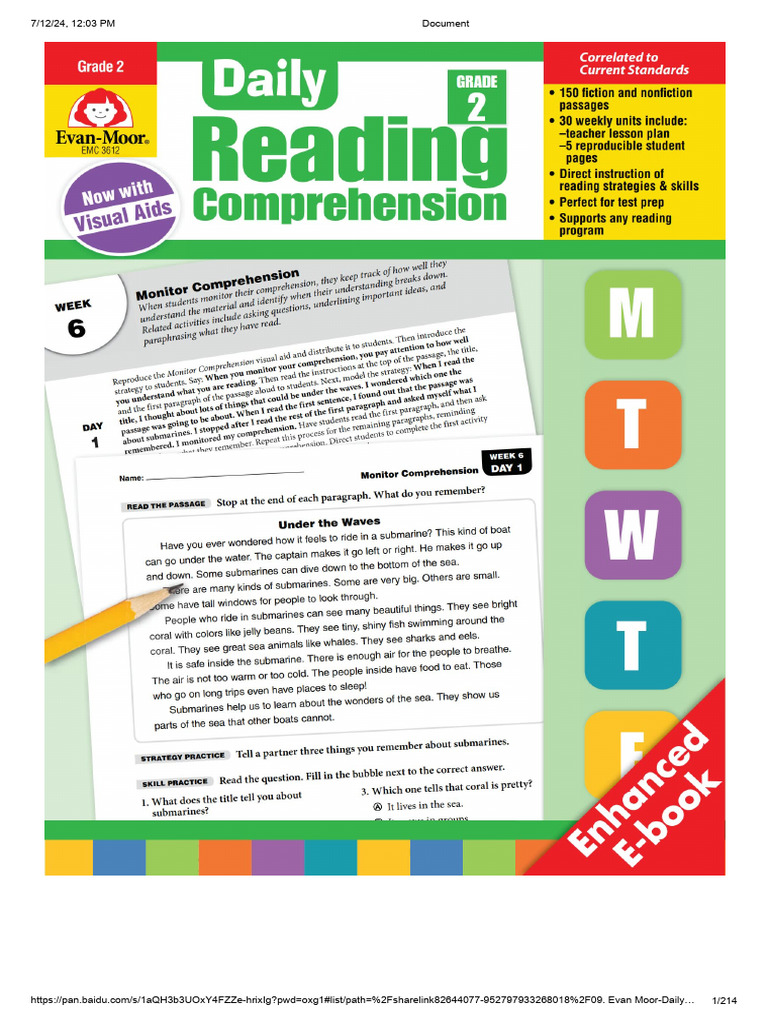 Evan Moor Daily Learning Resources | PDF