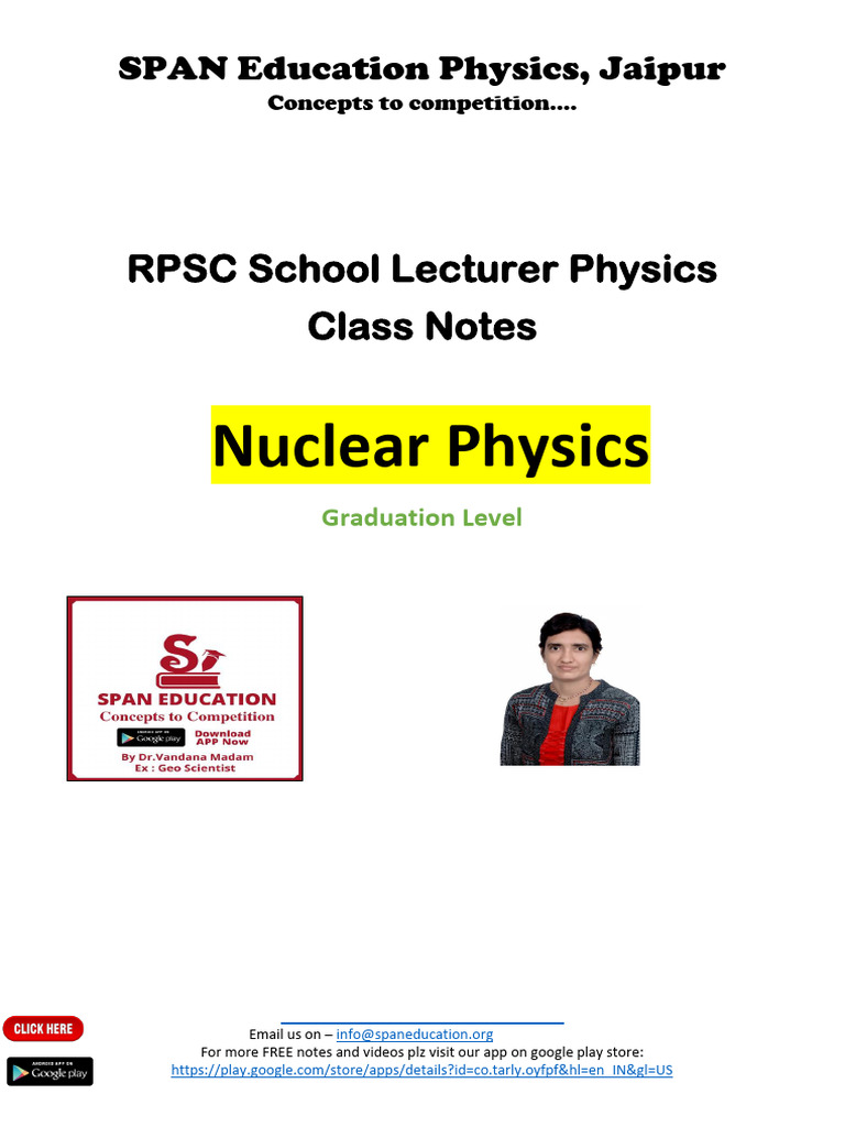 8 Nuclear Physics | PDF