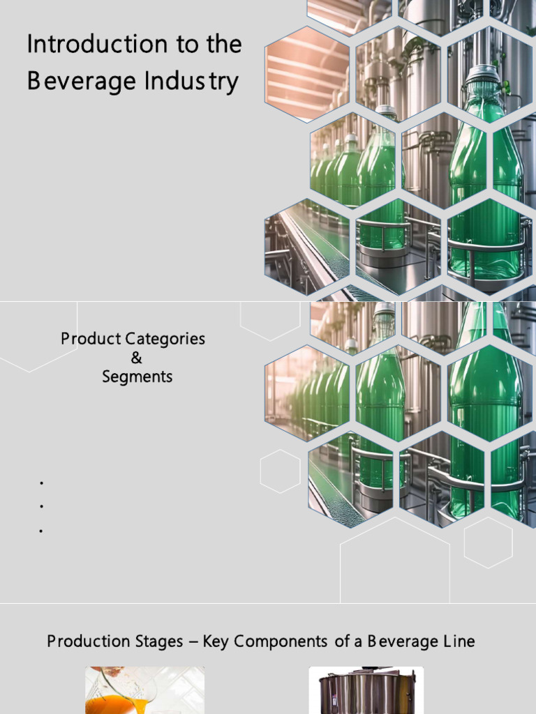 1-Introduction To Beverage Industry | PDF | Soft Drink | Drink
