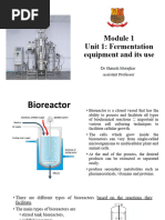 Bioreactor Design and Principles | PDF | Chemical Reactor | Fermentation