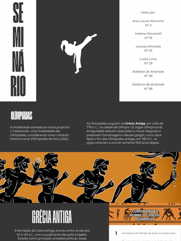 TAE KWON DO - SEMINÁRIO.pdf | PDF | Taekwondo | Grécia Antiga
