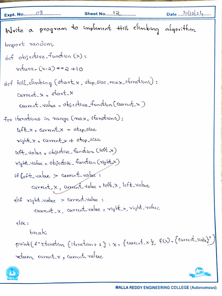 AI Lab Manual 2 | PDF