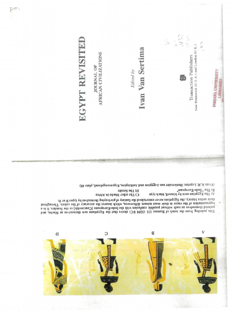 Ivan Van Sertima - Egypt Revisited - 1999 | PDF