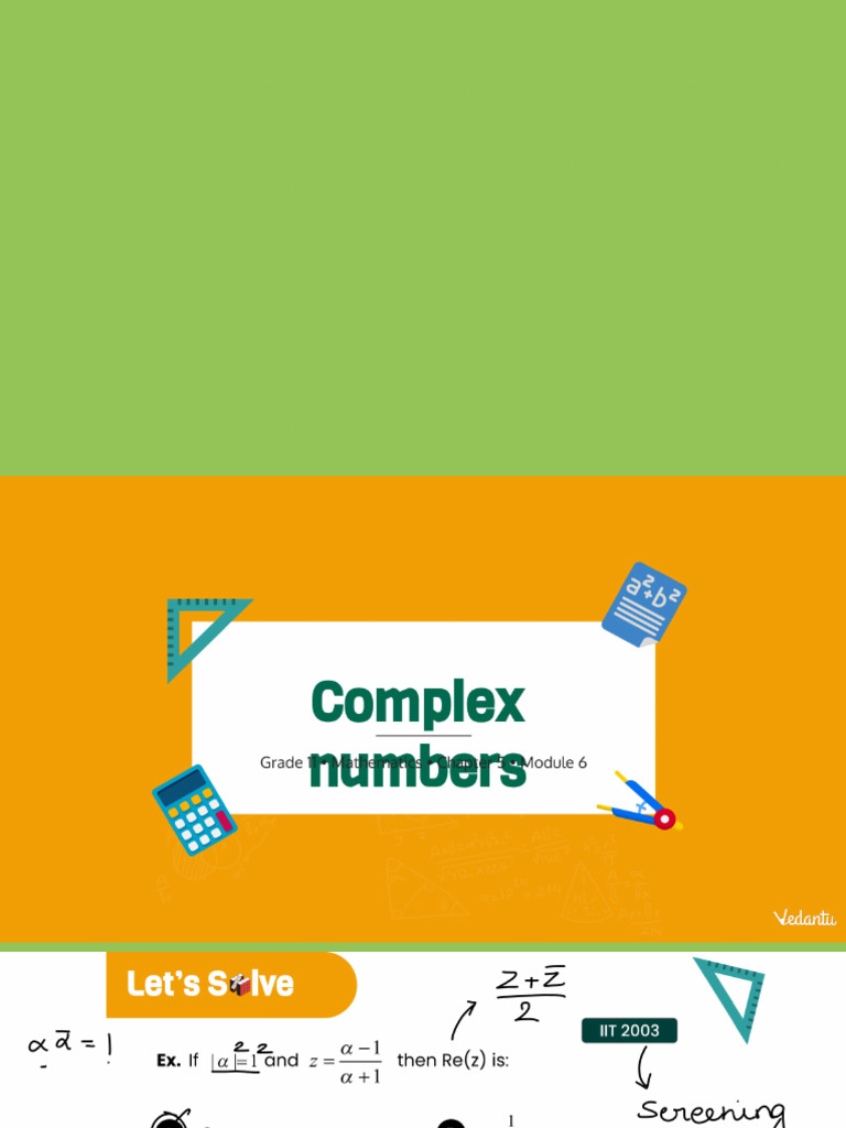 Complex Numbers 6 | PDF