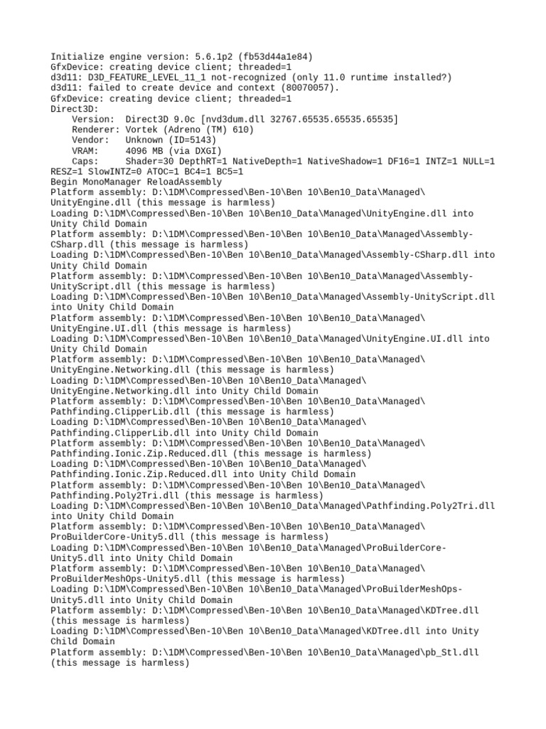 Output Log | PDF | Microsoft Windows | Computer Programming