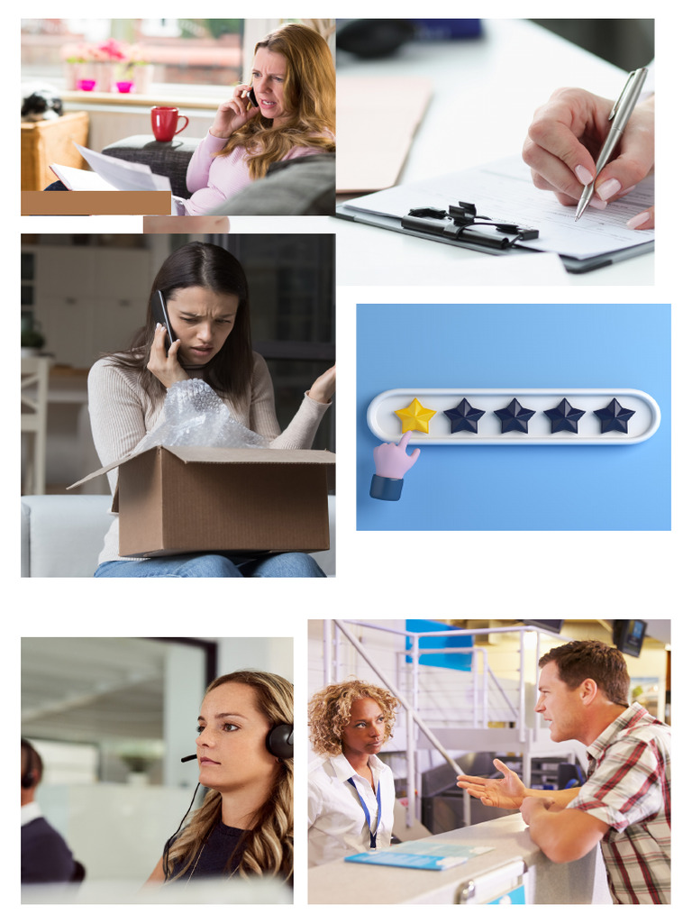 Making Complaints Conversation Pictures | PDF