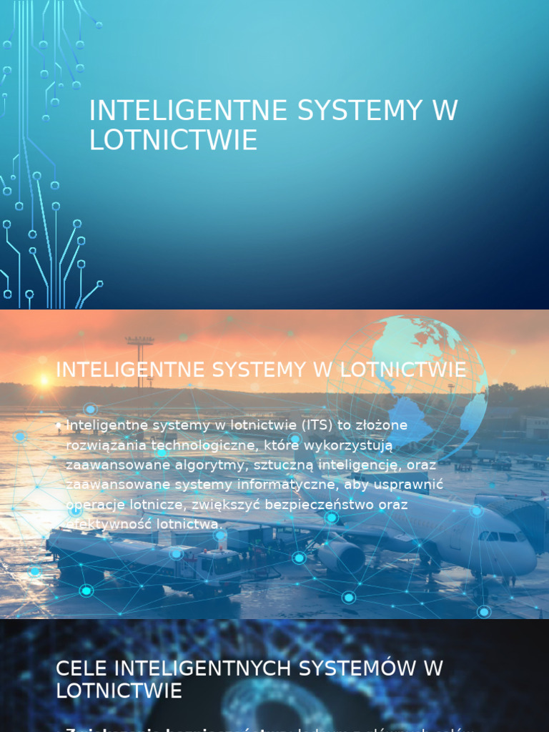 Inteligentne Systemy W Lotnictwie | PDF