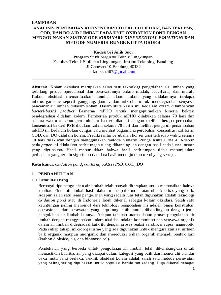 Paper Tugas Besar_Adryan Lukman_25323003 | PDF