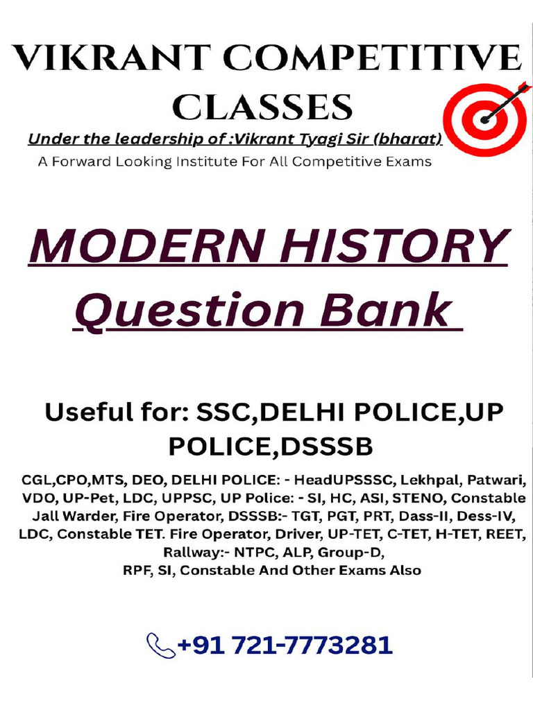 Modern History | PDF