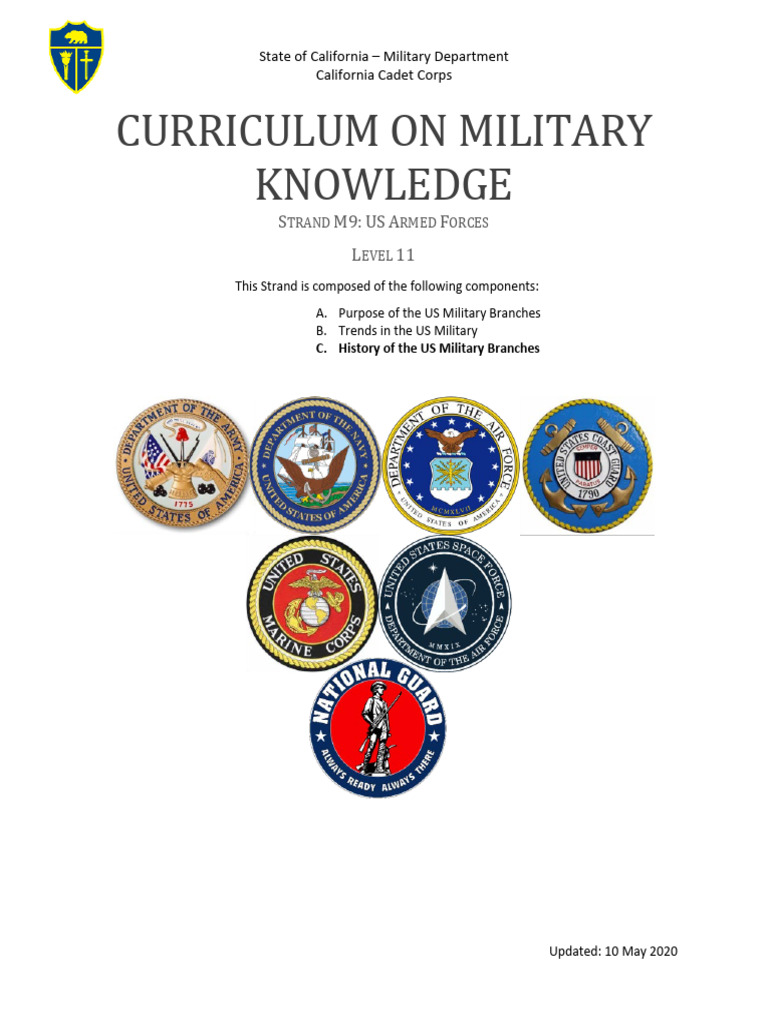 1 Text C - History of The Military Branches | PDF | Korean War ...