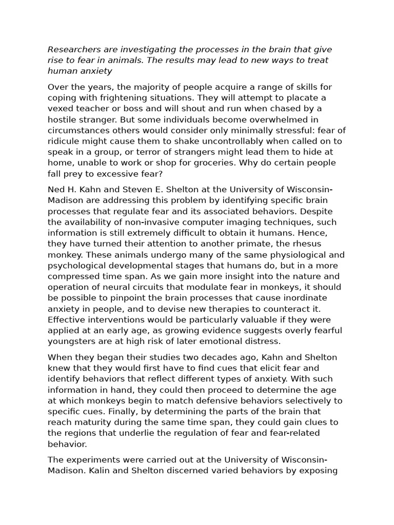 Reading C A Bbi | PDF | Fear | Infants