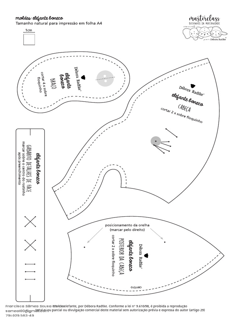 Elefante Boneco | PDF