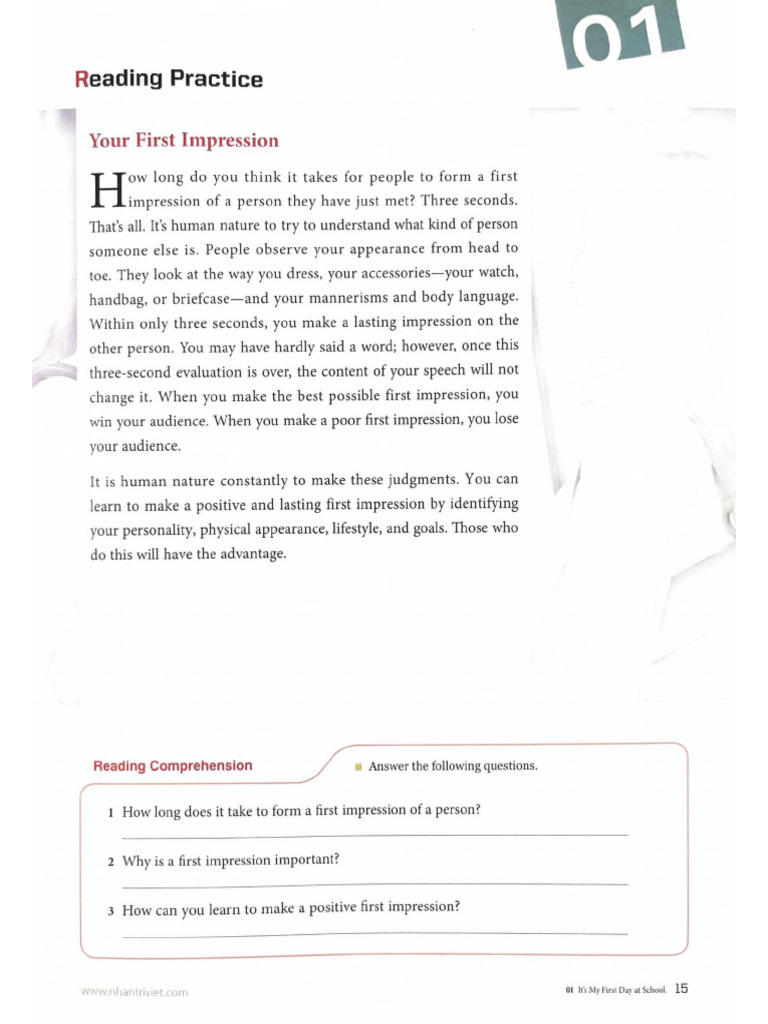 Reading Practice | PDF