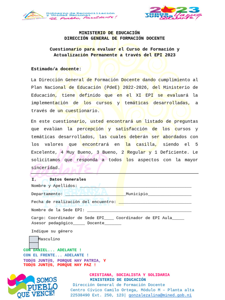 Documento | PDF | Maestros | Aprendizaje