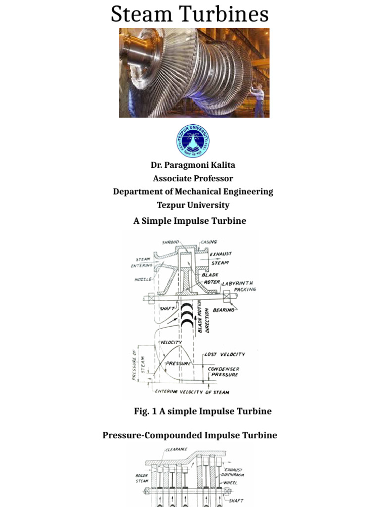 Types of Impulse Turbines Explained | PDF